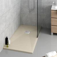 China Premade Solid Stone Shower Pan Tray Low Profile 1700 X 700 for sale