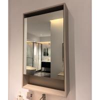 China Wall Mounted Bathroom Vanity Units With Basin Mirror And Floating Cabinet 1000mm for sale