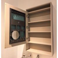 China Wall Mounted Bathroom Vanity Units With Basin Mirror And Floating Cabinet 1000mm for sale