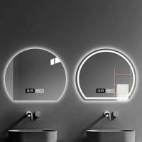 China Commercial Bath Mirror Light For Vanity Acrylic Frame 36x36 for sale