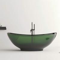 China ODM Bathroom Matte Solid Surface Bathtub Free Standing Luxury Stone Resin Shower for sale