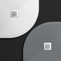 China Modern Linear Drain Solid Surface Shower Tray 1600 X 700 For Contemporary Bathroom for sale