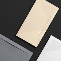 China Anti Slip Natural Stone Solid Surface Shower Pan Tray 1200 X 700 OEM for sale