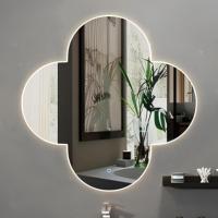 China Custom Wall Mounted Backlit Bathroom LED Mirror For Luxury Hotel And Residential for sale