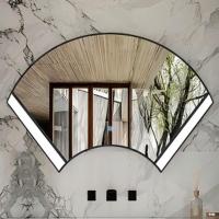 China Decorative Bluetooth Mirror Led Light Bathroom Dimmable Customized for sale