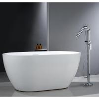 China ODM Freestanding Bathtub Faucet Floor Mounted Tub Filler Fixtures With Handheld Shower for sale