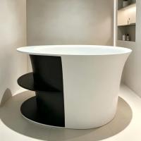 China Homogeneous Compact Soaker Freestanding Tub Soaking Anti Mold for sale