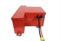 China Prismatic Red Lithium EV Battery Stable For Electric Logistic Vehicle for sale