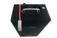 China Stable Practical Lithium EV Battery Pack Matt Black Aluminum Alloy Box for sale