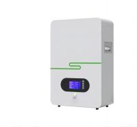 China IP21 Home Vertical Energy Storage Lithium Battery Wall Mounted With LCD for sale