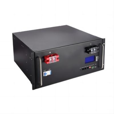 China 51.2V 100AH BMS Lithium Ion Battery Recharge For Bank Power Supply for sale