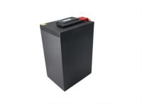 China Stable Practical Lithium EV Battery Pack Matt Black Aluminum Alloy Box for sale