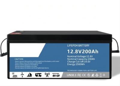 China BYD 12.8V 200AH Lifep04 Lithium Battery Pack With LCD For Golf Cart for sale