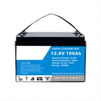 China High Power Lifep04 Lithium Ion Battery 100A With BMS For RV/Electric Bike for sale