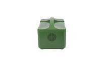 China CE Approved Wireless Charging Uninterrupted Portable Solar Power Bank With Green Plastic Case For UPS Backup System for sale