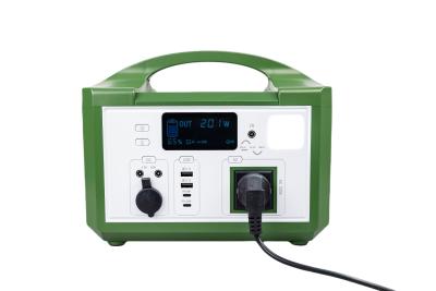 China CE Approved Wireless Charging Uninterrupted Portable Solar Power Bank With Green Plastic Case For UPS Backup System for sale
