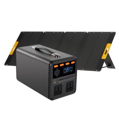 China PV 400W High Efficiency Pure Sine Wave Two-way Inversion Power Supply Station With PD3.0/Apple2.4A For UPS Backup for sale
