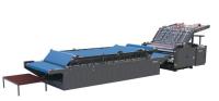 China TM semi automatic vacuum flute laminator machine for sale