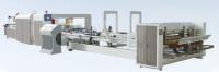 China Full automatic carton folder gluer and stitcher inline machine for sale