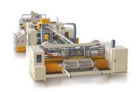 China Full automatic carton folder gluer and stitcher inline machine for sale