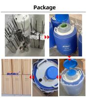 China Cryogenic Transporte Semen Tank for Bovine Artificial Insemination 6 Liter Capacity for sale