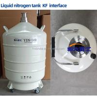 China Laboratory KF Quick Connector Interface Liquid Nitrogen Tank Cryocooler for LN2 Detection for sale