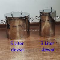 China 304 Stainless Steel Insulated Dewar YDK Liquid Nitrogen Tank for Frozen Workpiece for sale