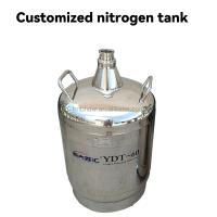 China 50L Low Temperature KF Interface Liquid Nitrogen Tank Subcooler Cold Box System Project for sale