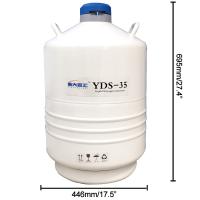 China 30/35L Dewar for Liquid Nitrogen Storage and Transport in Artificial Insemination for sale