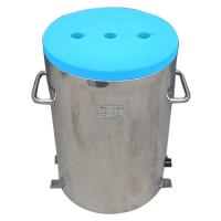 China KF interface Insulated Stainless Steel YDK liquid nitrogen tank for Physics research for sale