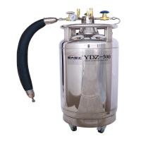 China Gray 500 Liter Self-Pressurized Cryogenic Dewar Tank for Liquid Nitrogen Distribution for sale
