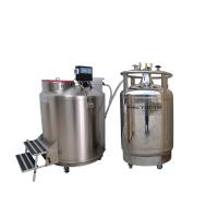 China Self-Pressurized Cryogen Dewar YDZ 175 LN2 Filling Tank for Physical Therapy Equipments for sale