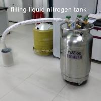 China 300liter big experimental forced cooling device liquid nitrogen tank for control rate freezer for sale