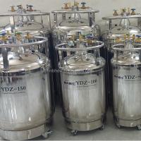 China Laboratory liquid nitrogen replenishment tank transporting liquid nitrogen YDZ300 liter liquid nitrogen tank for sale