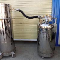 China Self-pressurized container for Low Temperature Storage Long Life cryo filling Advantage for sale