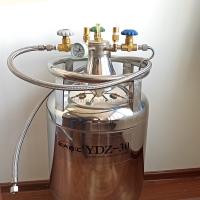 China wholesale liquid nitrogen storage tank Good Price Stainless Steel LN2 dewar gas tank 50liter YDZ30 for sale