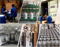 China Self-Pressurized 50L Stainless Steel Liquid Nitrogen Vessel for Storage and Transport for sale