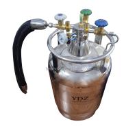 China Self Pressurizing Option 30L Volume Stainless Steel Inner Material LN2 Storage Tank for sale