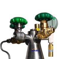 China YDZ-15 Self-pressurized Liquid Nitrogen Dewar for Easy Operation in Cryogenic Lab for sale