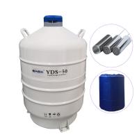 China 47L nitrogen cylinder price ln2 container YDS-2/3/6/10/15/20/30/35/50 liquid nitrogen dewar for sale