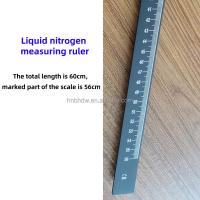 China 60cm Liquid Nitrogen Tank Rod Stick Dewar Measure Ruler with Max Working Pressure 0 MPa for sale