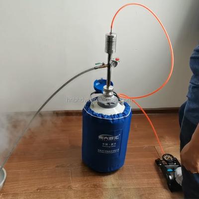 China liquid nitrogen pump withdrawal device filling small dewar ln2 for sale