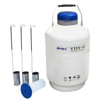 China Lightweight Aluminum Farm YDS/6 Liquid Nitrogen Dewar Nitrogen Tank for Semen for sale