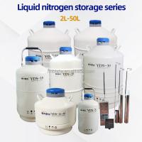 China Lightweight Aluminum Farm YDS/6 Liquid Nitrogen Dewar Nitrogen Tank for Semen for sale