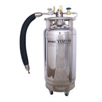 China YDZ-15 Self-pressurized liquid nitrogen supply tank With valves for cryogenic chemical storage for sale