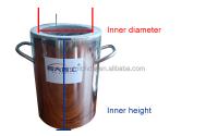 China Cryogenic Small Bearings Ultra Low Temperature Frozen Workpieces Insulating Liquid Nitrogen Bucket 3liter for sale