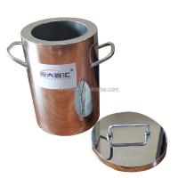 China Cryogenic Small Bearings Ultra Low Temperature Frozen Workpieces Insulating Liquid Nitrogen Bucket 3liter for sale