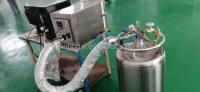 China laboratory 0.5bar liquid nitrogen tank provision ln2 self pressurized for automatic freezer for bull semen for sale