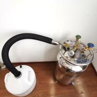 China 300 liter liquid nitrogen tank self pressure LN2 filling dewar for biology laboratory for sale