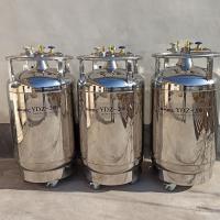 China supplement cryogenic biological cooling system liquid nitrogen container YDZ 200 self pressure liquid nitrogen filling tank for sale